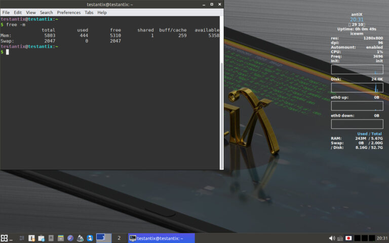 超軽量Linux「AntiX」を使ってみた！ | デジタル生活