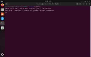 UbuntuでコマンドラインでPythonを使ってHelloWorldを表示する | デジタル生活